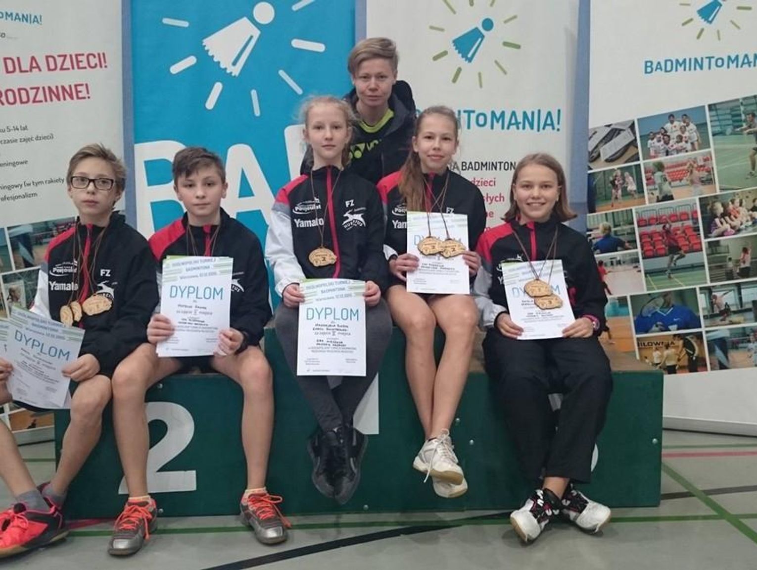 Kolejny sukces badmintonistów z Zalesia