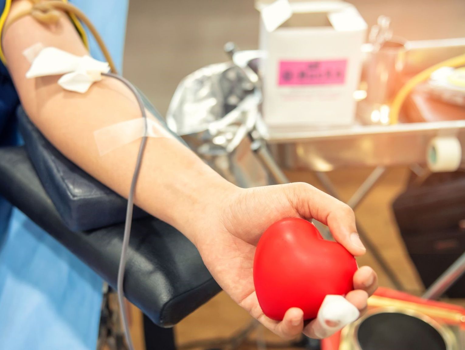 Oddaj krew w Górze Kalwarii – krwiobus znów na basenowym parkingu